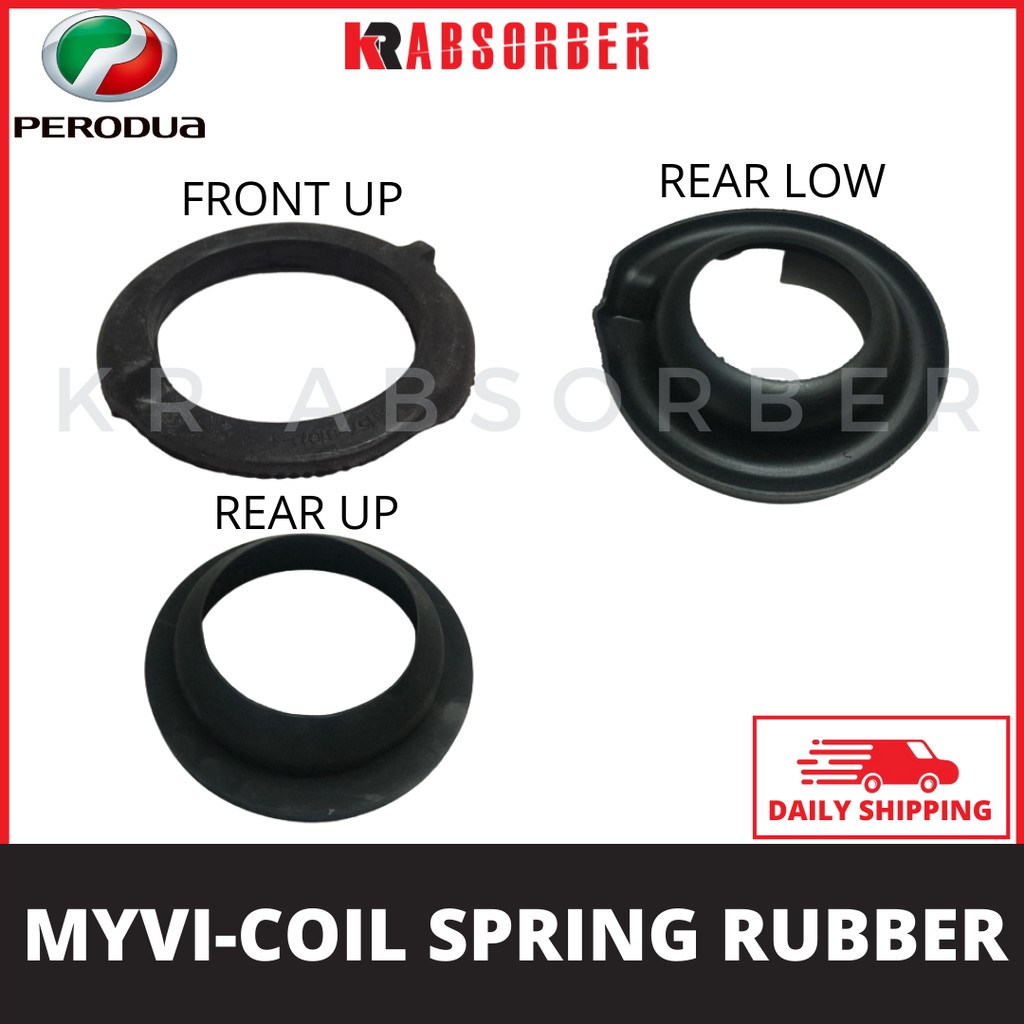 Perodua Myvi/Viva/Alza coil spring rubber front up / rear low / rear up ...