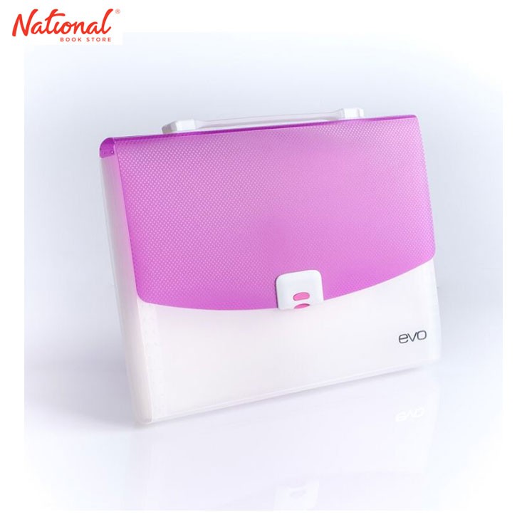 Evo Expanding File With Handle A4 12Pockets Push Lock With Tab ...