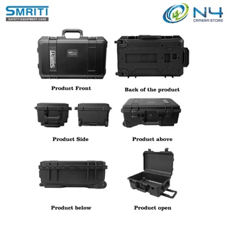 SMRITI Pull Rod Hard Case (Small 5129) For Photography ABD Double Throw ...