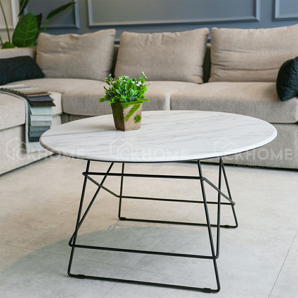 Wolf 80cm Round Coffee Table (4 Colour Available) | Shopee Malaysia