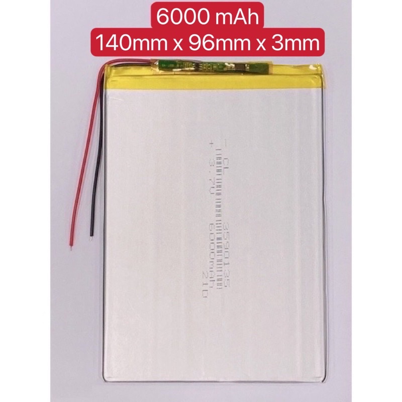 6000mAh 140mm x 96mm x 3mm 2 & 3 Wayer Original China Tablet Battery ...