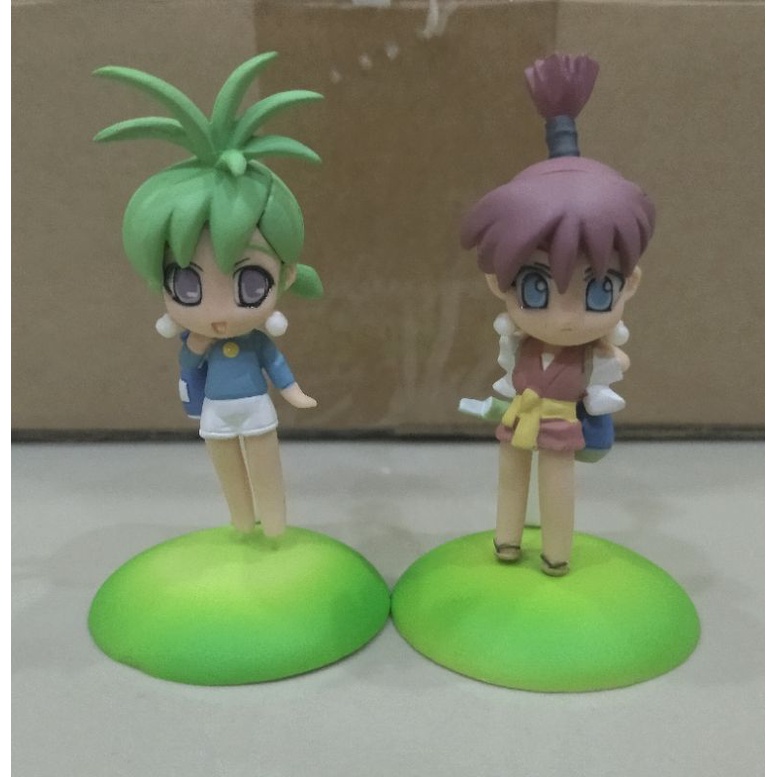 [Preloved] Binchoutan - YUJIN SR Series Figures - Chiku-rin & Aroe ...