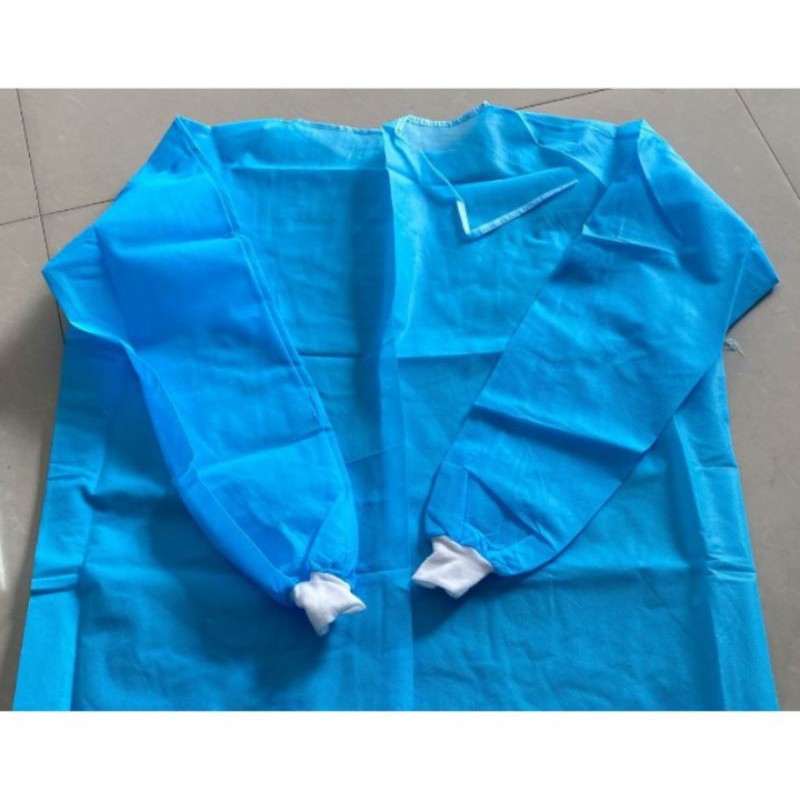 Malaysia ready stock - PPE Suit Disposable (thread cuff) | Shopee Malaysia