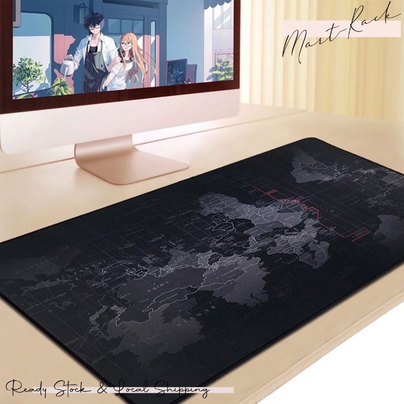 Gaming Mouse Pad - WORLD MAP SERIES (Big Size) | Shopee Malaysia