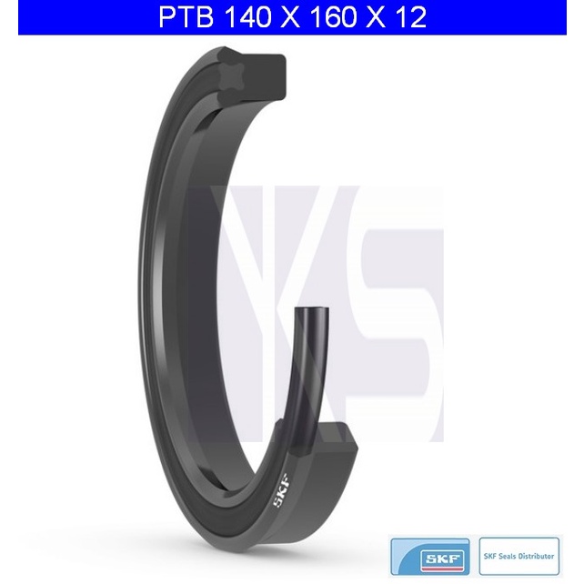 SKF PTB 140x160x12 Hydraulic Rod/Piston U-Seal TPU95A ( 140 x 160 x 12 ...