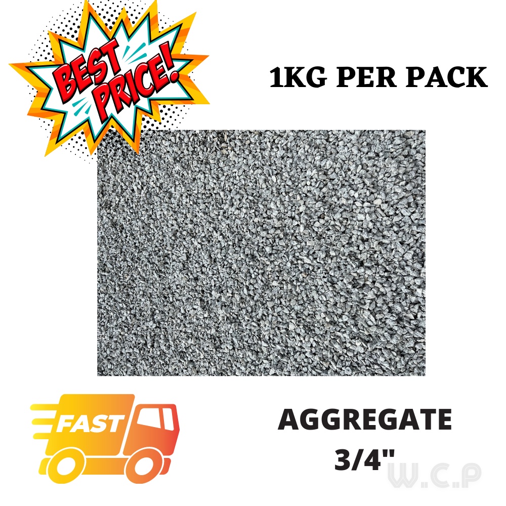 Coarse/ fine sand/ aggregate 3/4/ Pasir Kasar/Halus/ Batu 3/4 {1KG per ...