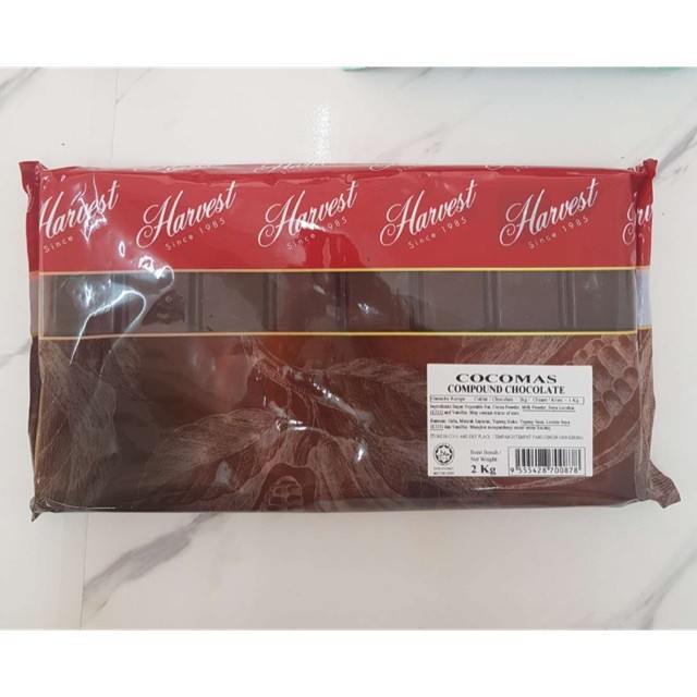 Harvest Cocomas Compound Chocolate / White Compound Coklat Masakan 2 / ...