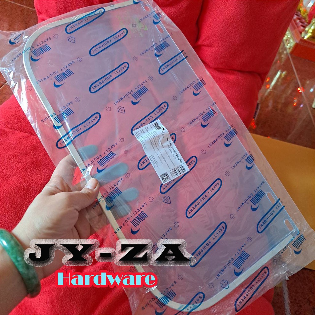 Transparent Anti-Spatter Sheet pvc Yamada Visor Protect The Face ...