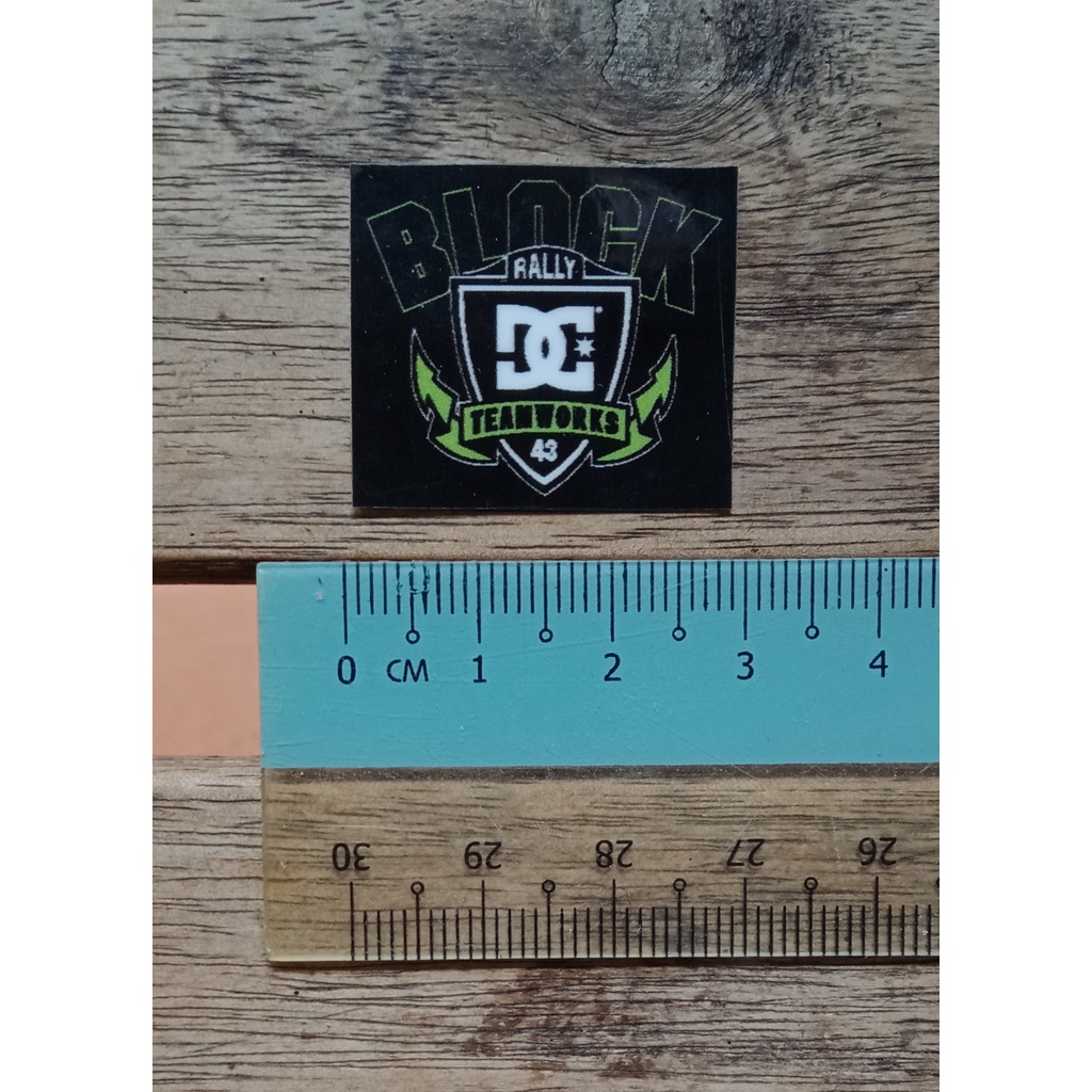 KEN BLOCK DC RALLY TEAMWORKS sticker for motorcycle, bicycle, helmet ...