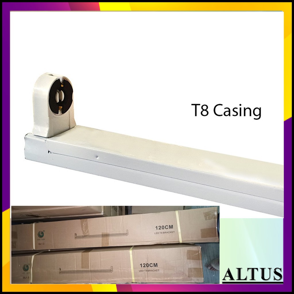 T8 LED Tube Fitting(Casing) 4FT X 10PCS | Shopee Malaysia