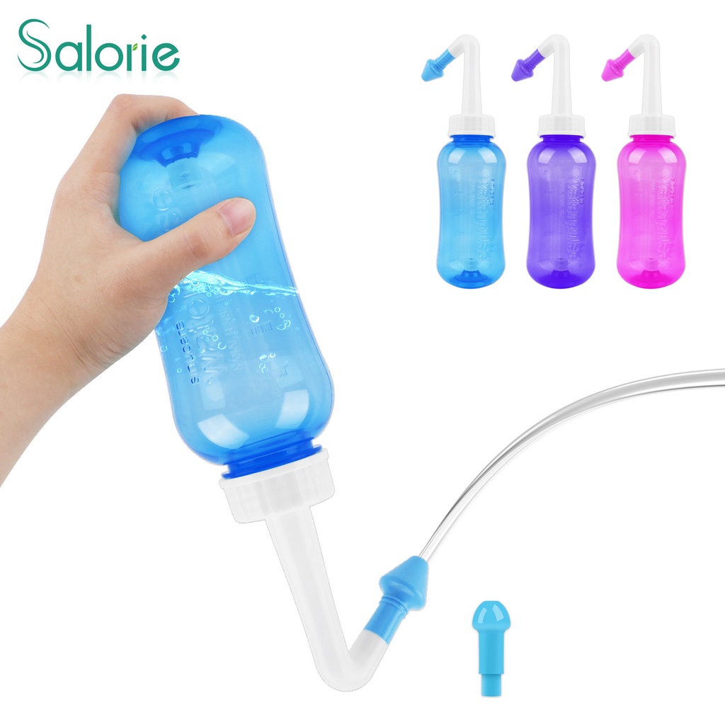 Waterpulse Sinus Nasal Wash Irrigation Bottle Rinse for Allergy Relieve ...