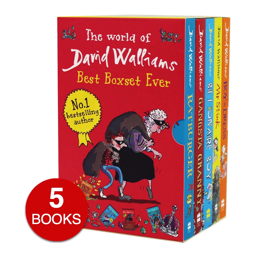 [100% original] The World Of David Walliams Collection (5 Books ...