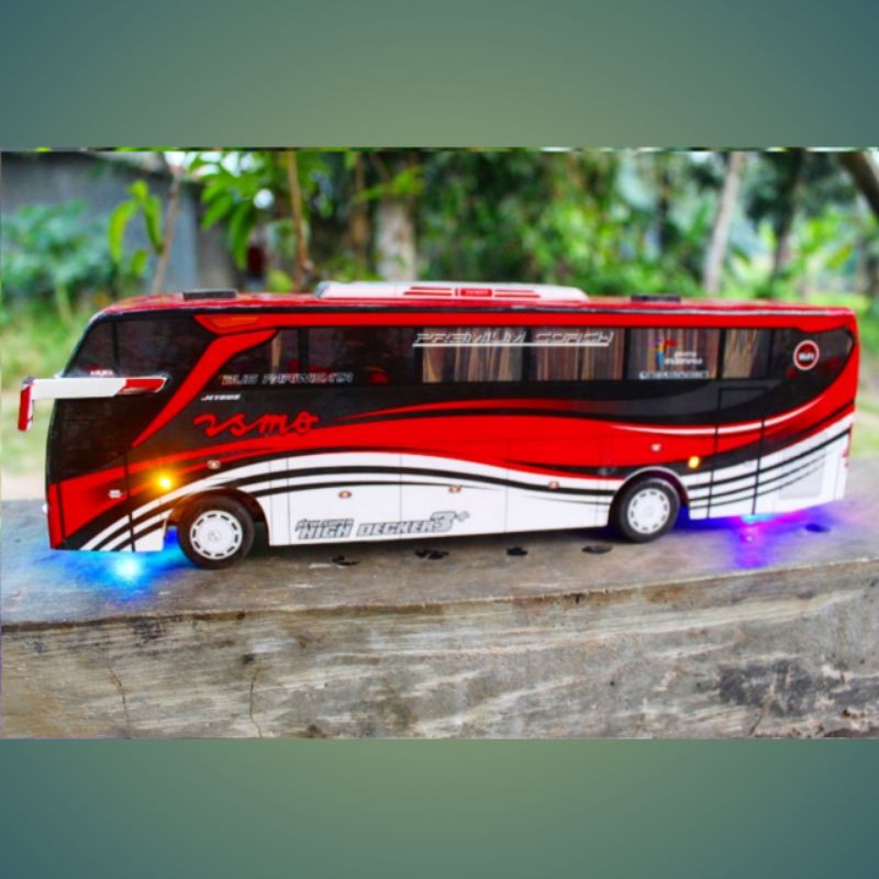 Miniature Bus Miniature Bus Ismo jb3 Toy Car Diecast Bus Gift | Shopee ...