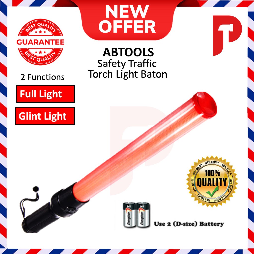 Red Safety Traffic Warning Light Baton 🔥 Ready Stocks 🔥 Traffic Lampu ...