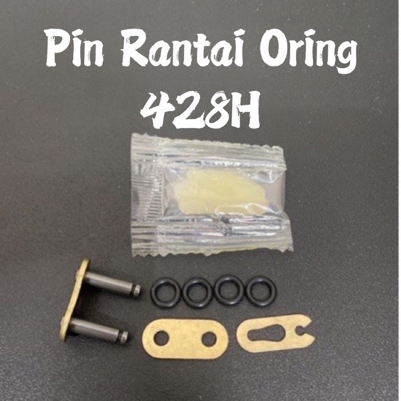 Pin Rantai 428H Oring Chain Joint Oring Pin Rantai Motorcycles | Shopee ...
