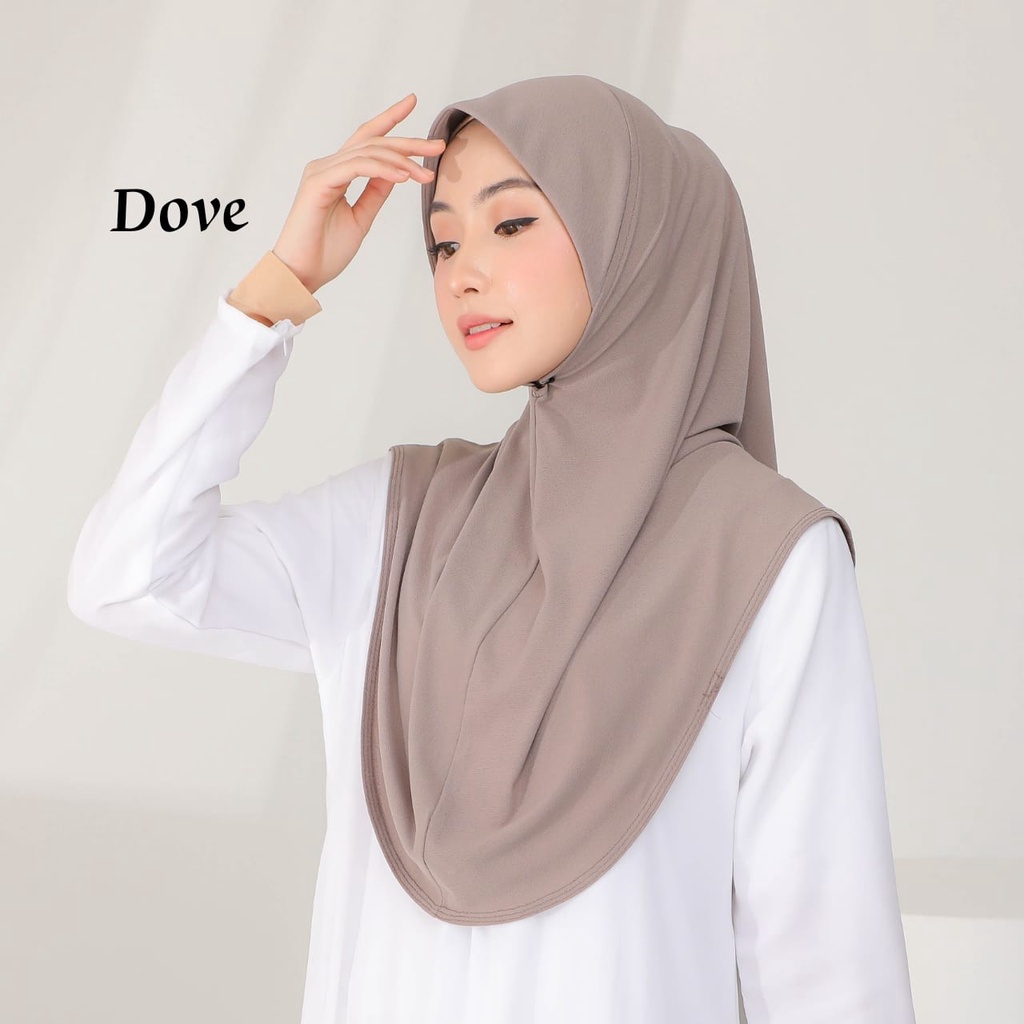 Tudung Sarung Moscrepe Sarimah Plain Instant READY STOCK SIZE M L | Shopee Malaysia