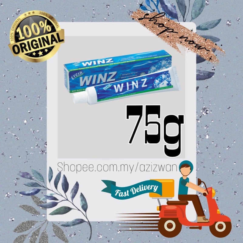 🔥CNI WINZ Fluoride Toothpaste (75g) | Shopee Malaysia