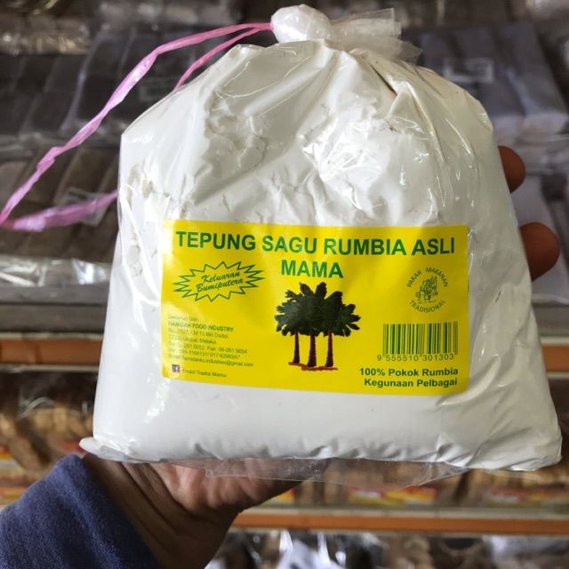 MAMA TEPUNG SAGU RUMBIA ASLI 100% DARI POKOK RUMBIA 400g | Shopee Malaysia