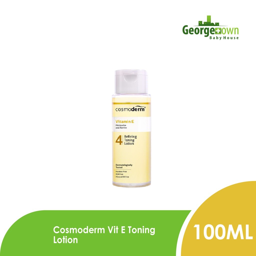 Cosmoderm Vitamin E Toning Lotion 100ml (GTG) | Shopee Malaysia