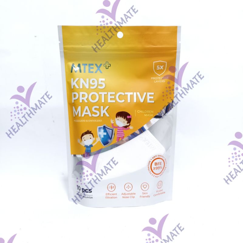 MTEX KN95 Medical Children Mask (10PCS) | Shopee Malaysia