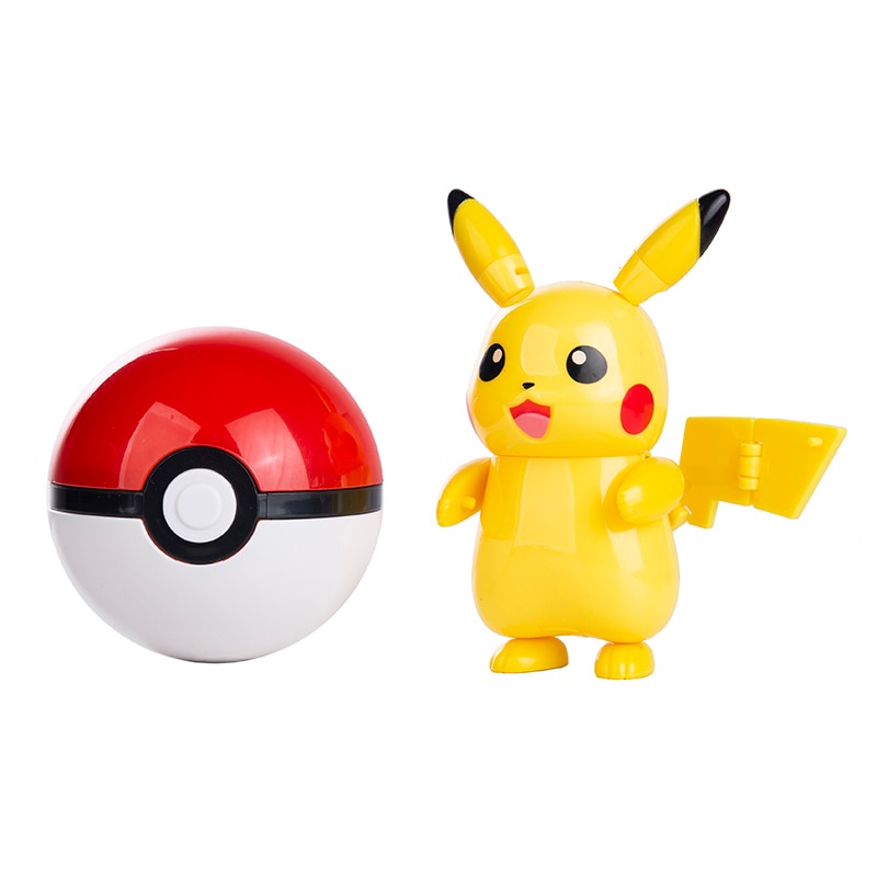 Pokemon Action Figures Transforming Toy Anime Figure Pikachu Charizard ...