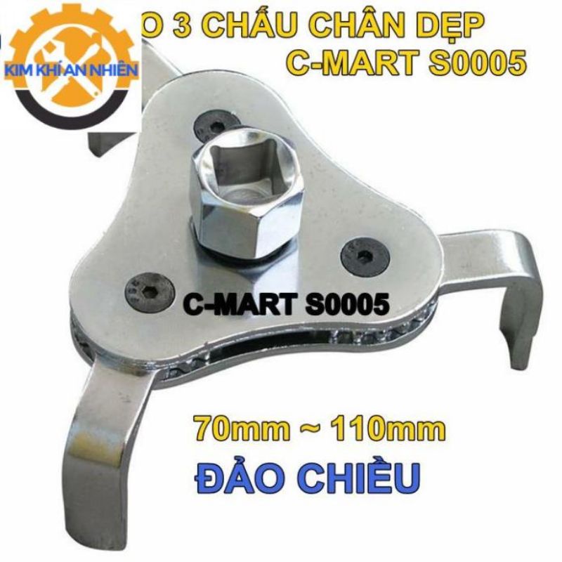 C-mart S0005 70mm-120mm 3-Pin Flat Foot Oil Filter Opening | Shopee ...