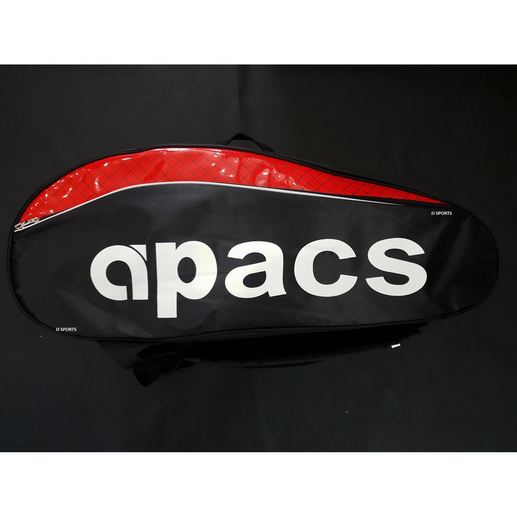 APACS BADMINTON BAG 2 ZIP BACKPACK(Single Thermal+ Shoe Compartment ...