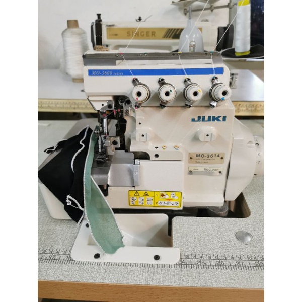 Mesin jahit tepi halus tudung JUKI MO-3600(2nd japan) | Shopee Malaysia