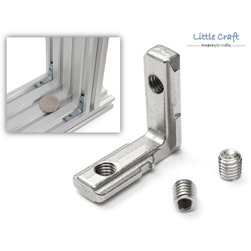 Aluminium Profile Inner Corner L Bracket | Shopee Malaysia