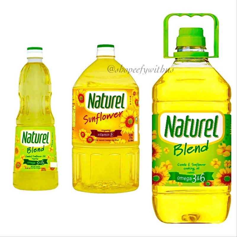 [READYSTOCK] Naturel Blended Cooking Oil / Minyak Masak Naturel 1kg | 2 ...