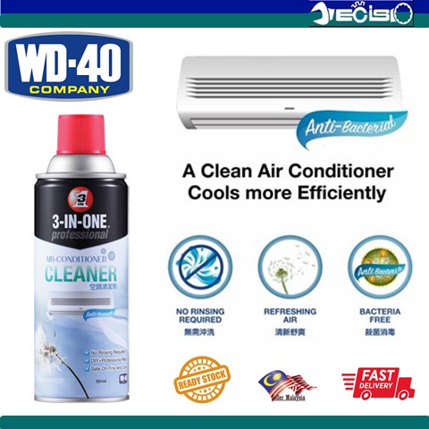 WD40 3-IN-1 Professional Air-Conditioner Cleaner (331ML) | Shopee Malaysia