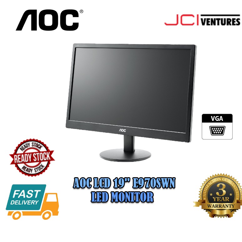 AOC LCD (19") E970SWN LED Monitor | Shopee Malaysia