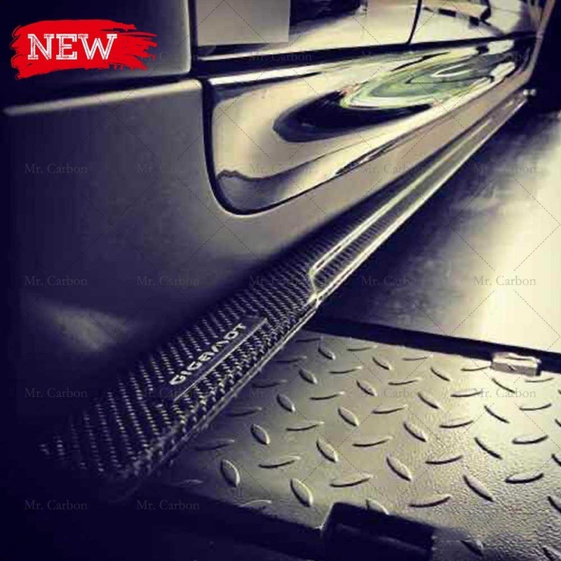 MINI COOPER F56 F55 DUELL AG Carbon fiber side lip diffuser skirt ...