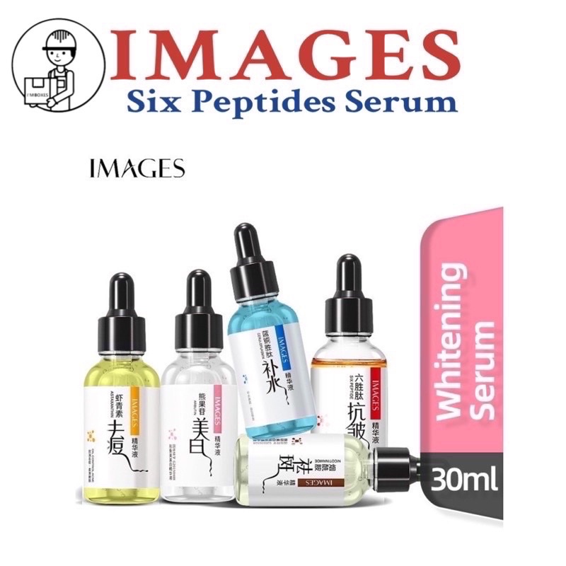 IMAGES Six Peptides Anti-Wrinkle/ Moisturizing Copper/ Whitening Arbutin/ Anti Acne/ Spot ...