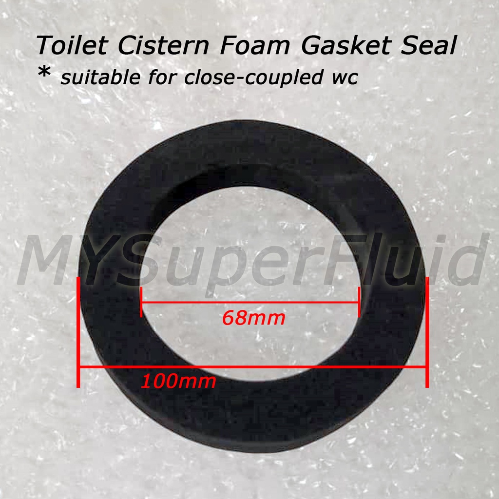 Toilet Cistern Foam Gasket Seal For Close Coupled WC | Shopee Malaysia