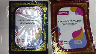 KIDARIO A4 Certificate Folder (PVC Cover Window) / Kad Sijil A4 / Sijil ...