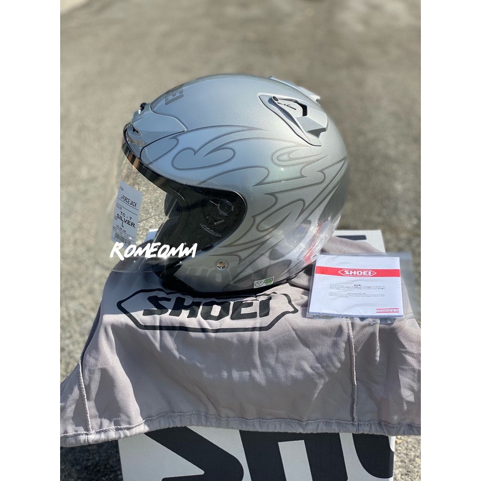 SHOEI JFORCE2 JF2 HONDA JACK API HELMET FULL 1TO1 PREMIUM TANDUK LEKUK ...