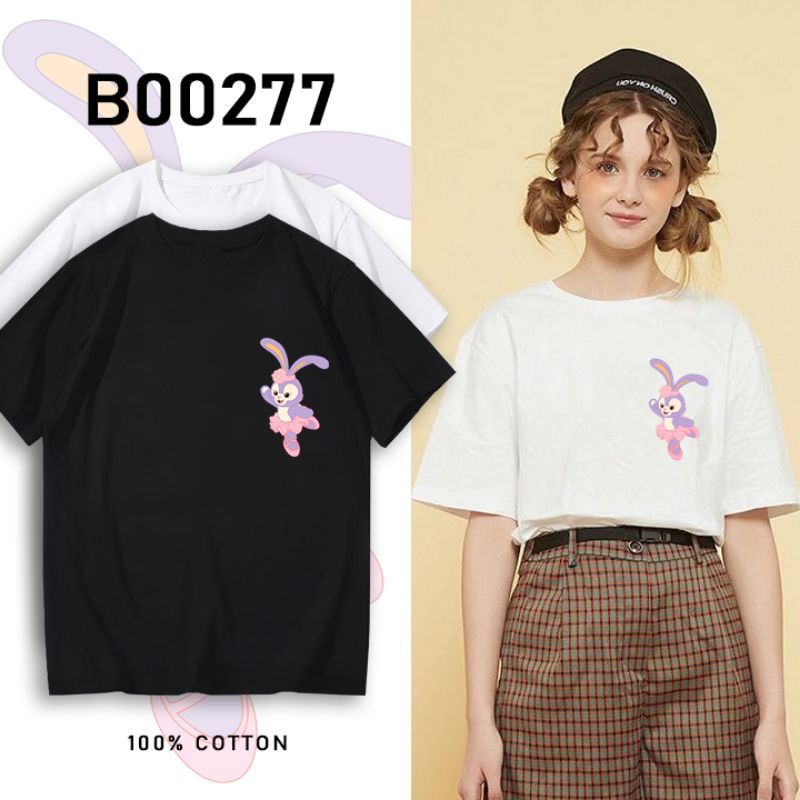 BAJU SEDIA ADA STELLA DUFFY FRIEND DISNEY BEAR COTTON T SHIRT SUMMER ...