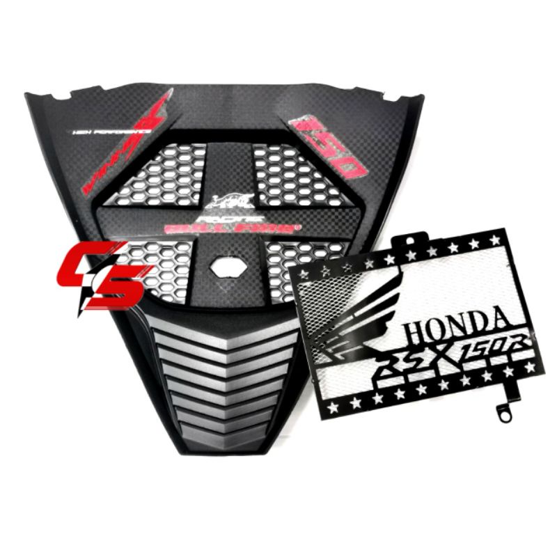 RSX 150 RSX150 WINNER X ENGINE COVER & COOLANT NET RADIATOR COVER ...