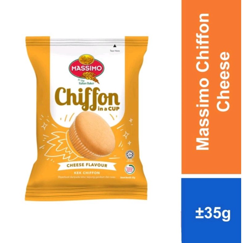 Massimo Chiffon In A Cup 35g cupcake (new stock & packing, exp : 28/03 ...