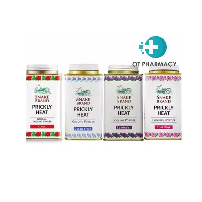 Snake Brand Prickly Heat Cooling Powder 50G/150G/300G | Shopee Malaysia