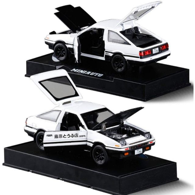 READY STOCK🇲🇾🇲🇾🇲🇾 - Initial D Toyota AE86 Trueno Alloy 1:28 Die Cast ...
