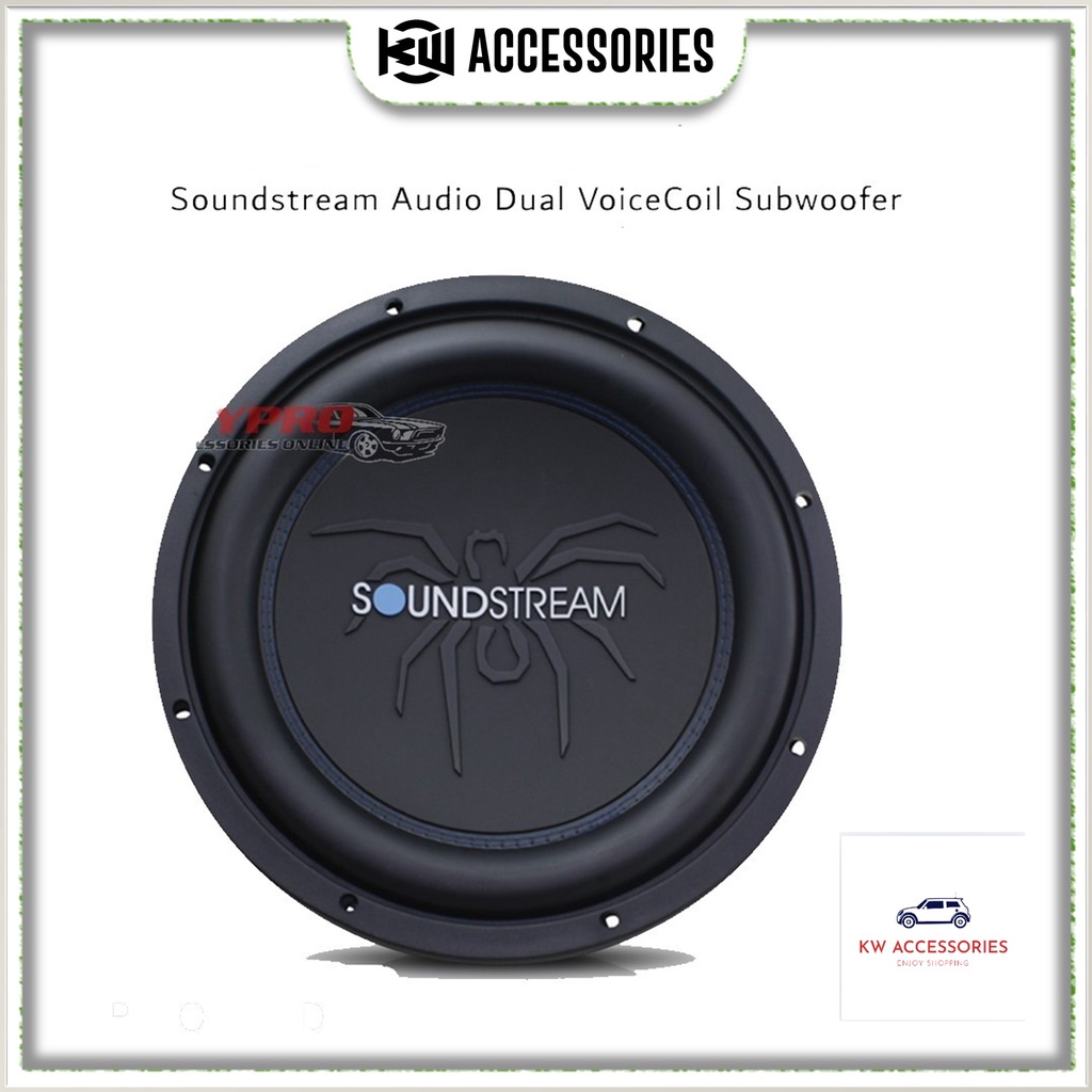 Soundstream Audio Dual VoiceCoil 12" Picasso Woofer Subwoofer | Shopee Malaysia