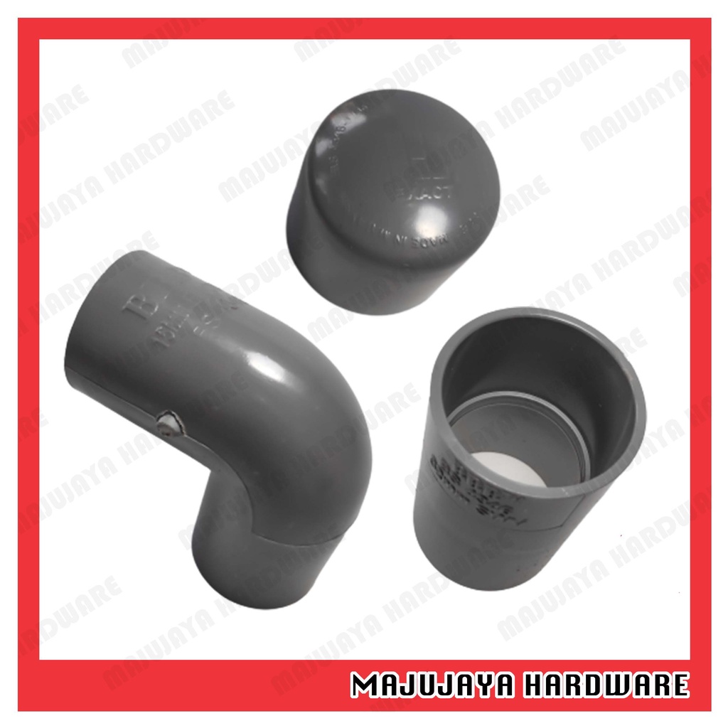 PVC Fitting Connector 15mm 20mm 25mm Socket Elbow Tee PT Socket Valve ...