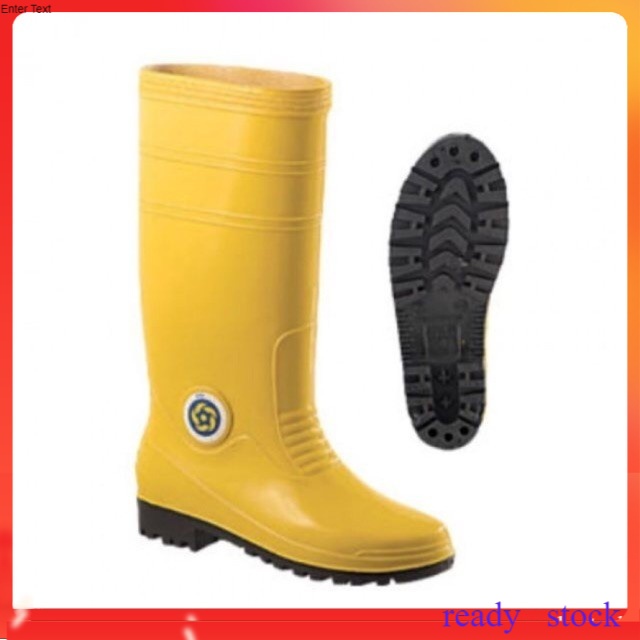 kasut boot getah kasut boots lelaki kasut kebun hujan waterproof rubber ...