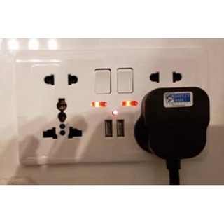 ( white ) standard color switch socket plug 13a amps power socket 3pin ...