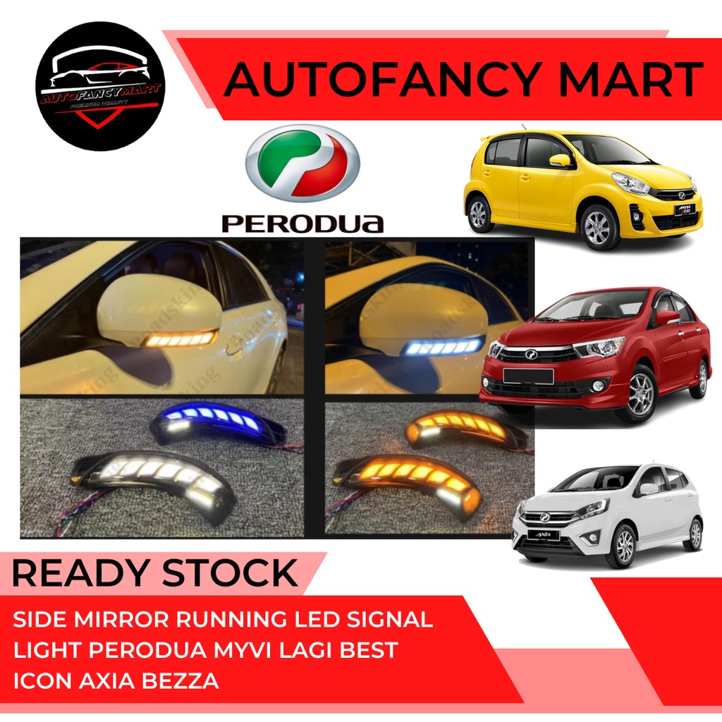 SIDE MIRROR RUNNING LED SIGNAL LIGHT PERODUA MYVI LAGI BEST MYVI ICON ...