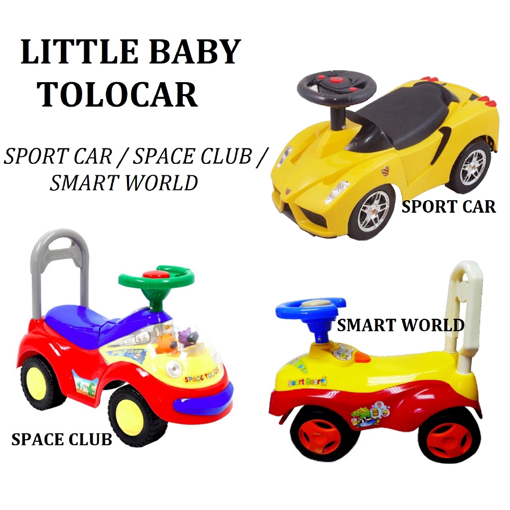 Little Baby Tolocar (Sport Car / Space Club / Smart World) | Shopee ...