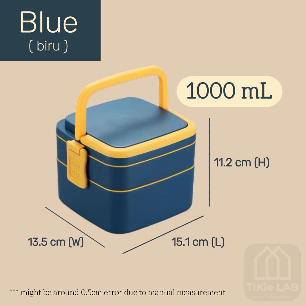 Bekas Makanan Lunch Box Set 304 Bento Lunch Box Stainless Steel Tapau ...