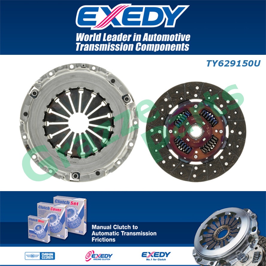 Exedy Daikin (HD) Clutch Kit Set TY629150U Toyota Hilux Vigo KUN25 ...
